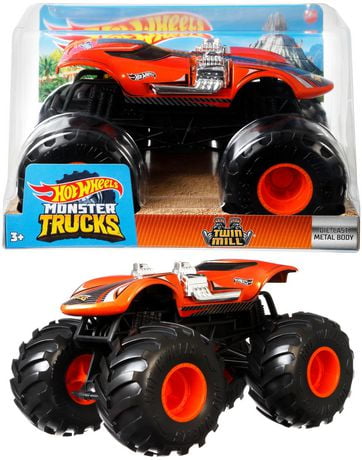 Click here for Hot Wheels Monster Trucks 1:24 Scale Twin Mill Mul... prices