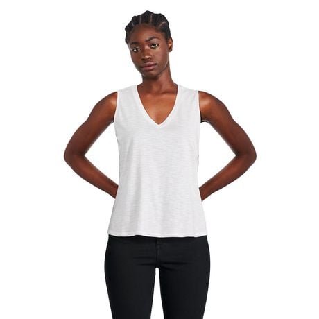 George Women's V-Neckline Tank - Walmart.ca
