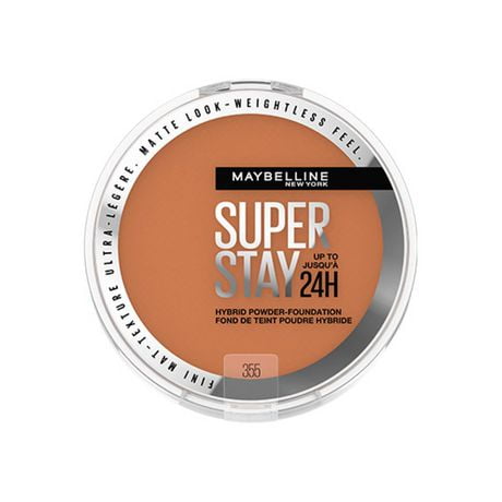 Maybelline Super Stay 24 Hour Hybrid Powder Foundation, Waterproof ...