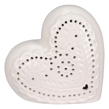 Valentine's Day 4.5“LED Ceramic Heart Table Decor - Walmart.ca