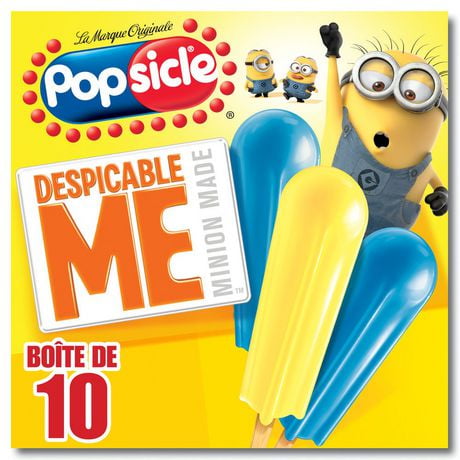 Popsicle Popscicle Minions Ice Pops 10 Pc | Walmart Canada