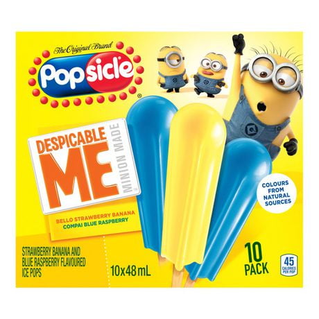 Popsicle Popscicle Minions Ice Pops 10 Pc | Walmart Canada