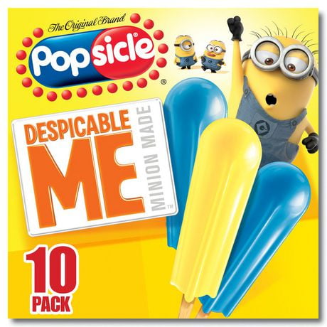 Popsicle Popscicle Minions Ice Pops 10 Pc | Walmart Canada