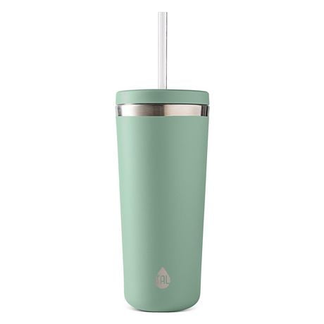 TAL Stainless Steel Ranger Tumbler with Straw 24oz, Mint, water bottle ...
