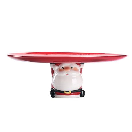 Holiday Time Santa Cake Stand | Walmart Canada