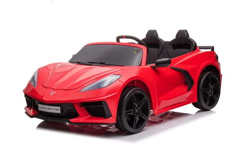 Complete Luxury Edition Torch Red Corvette C8 2-Seater 12V Toddlers ...