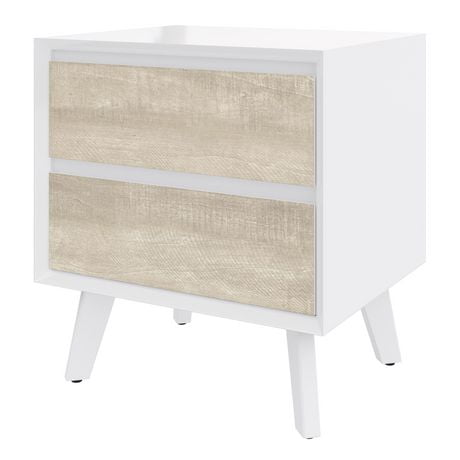 Click here for Bestar Adara 19W End Table In White Uv & Mountain... prices