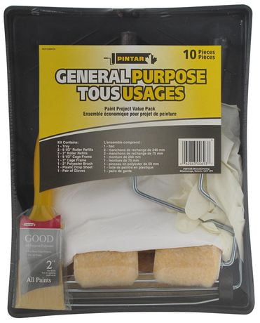 Pintar General Purpose 10 Piece Paint Kit - Walmart.ca