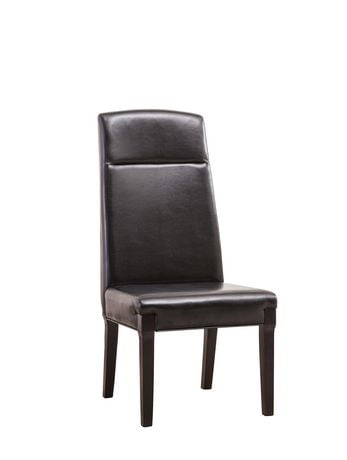 Click here for Topline Home Furnishings Black Accent Chair Black prices
