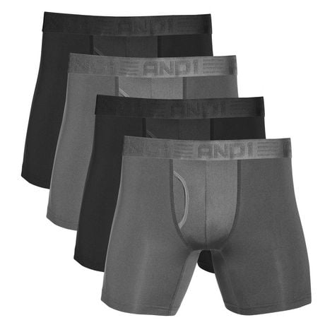 Click here for George And1 4 Pack Performance Boxer Briefs With F... prices