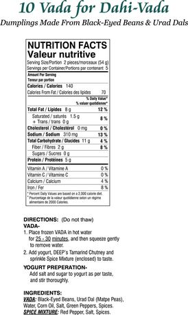 DEEP DAHI VADA | Walmart Canada