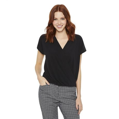 George Women's Wrap Front Top - Walmart.ca