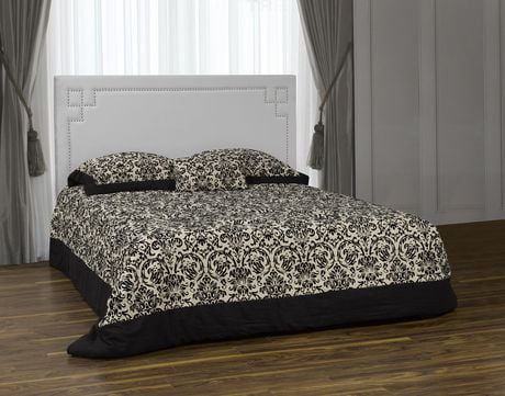 Click here for K-Living Felicita Grey Fabric Queen Size Platform... prices