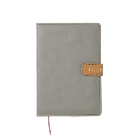 Markings by C.R. Gibson Gray Colored Leatherette Journal/Organizer ...