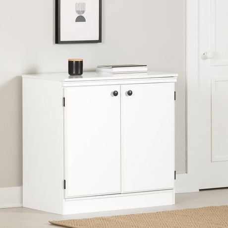 Click here for South Shore Morgan Small 2-Door Storage Cabinet Pu... prices