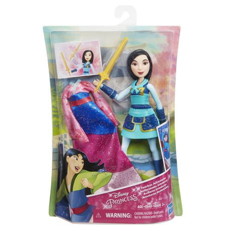 Click here for Disney Princess Fearless Adventures Mulan prices