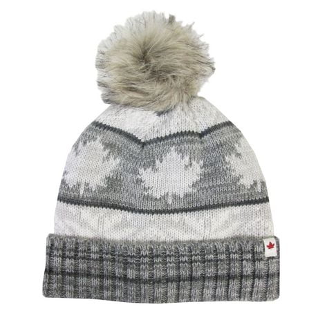 Canadiana Women's Fairisle Knit Toque | Walmart Canada