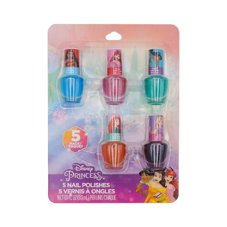 Disney Princess 5pk Nail Polish Set - Walmart.ca