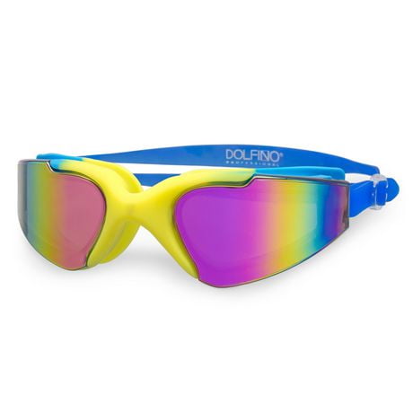 Click here for Dolfino Pro Edge Youth Watersport Swim Goggle - Bl... prices