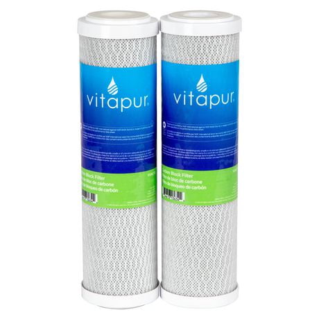 Vitapur® Filter Replacement Kit for Under-Sink Water Filtration Systems ...