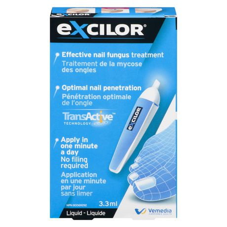 Excilor Nail Fungus Treatment Pen, 3.3ml - Walmart.ca