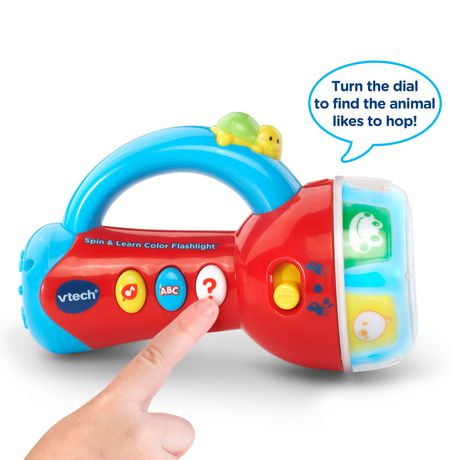 VTech Spin & Learn Color Flashlight - English Version | Walmart.ca