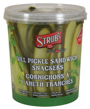 Strub's Dill Sandwich Snackers Pickle | Walmart Canada