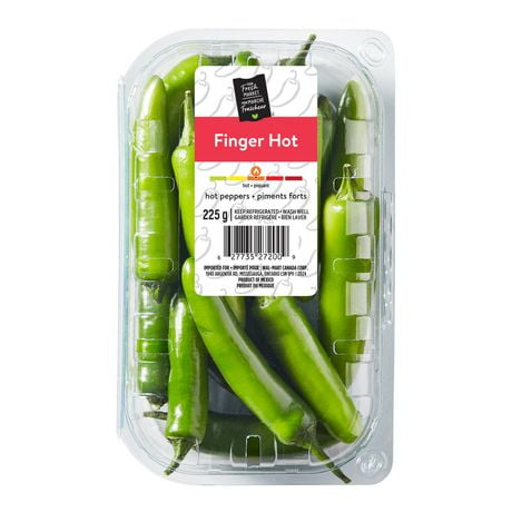 Peppers, Finger Hot, Your Fresh Market, 225 g - Walmart.ca