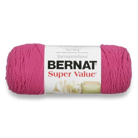 Click here for Bernat Super Value Yarn (197 G  7 Oz) Magenta prices