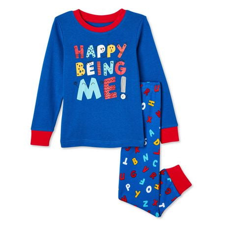 Click here for George Toddler Boys Cotton Pajamas 2-Piece Set Blu... prices