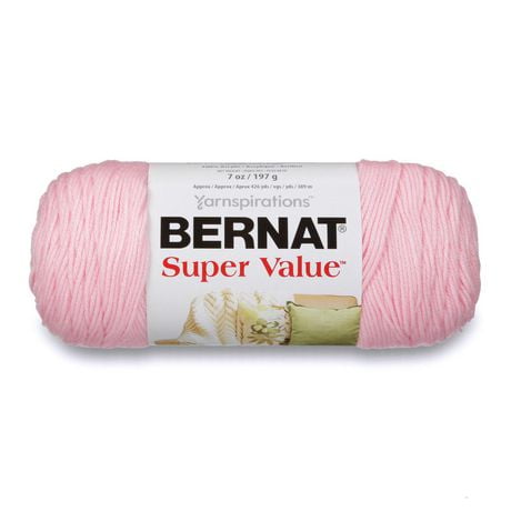 Click here for Bernat Super Value Yarn (197 G  7 Oz) Baby Pink prices
