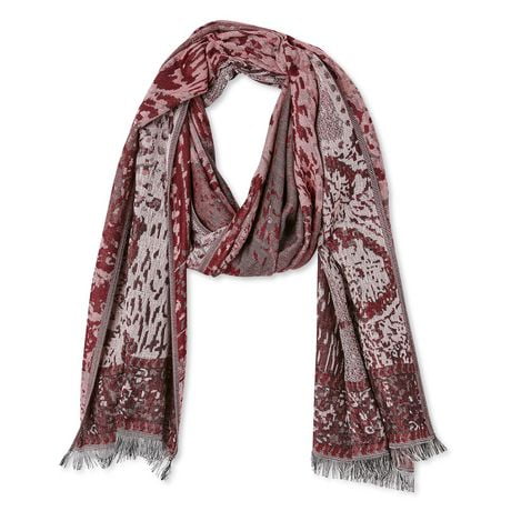 George Women's Abstract Jacquard Scarf | Walmart Canada