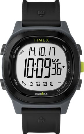 Click here for Timex Ironman Transit Resin Strap Watch Black O/S prices