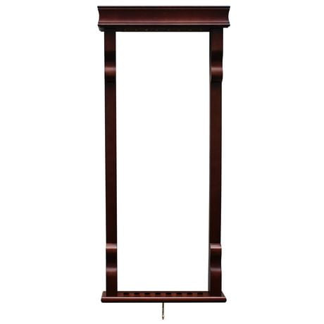 Click here for Hathaway Vintage Wall Billiard Pool Cue Rack Walnu... prices