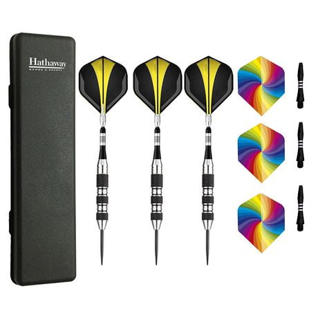 Click here for Hathaway The Tempest Steel Tip Darts - Set Of 3 prices