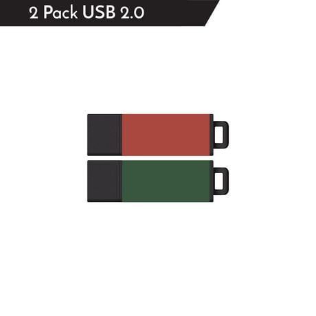 Click here for Centon 2Pk 32G Usb 2.0 Pro2 Red/Green prices