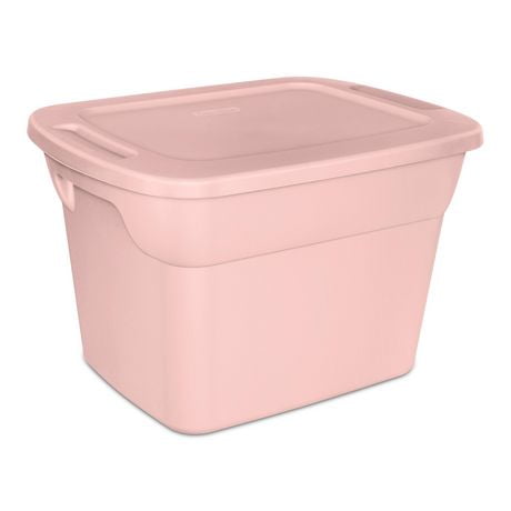 Sterilite 68L Tote- Pink - Walmart.ca