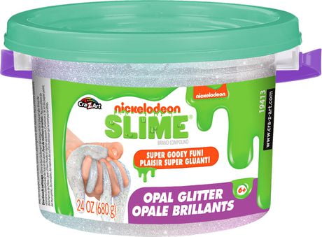 Nickelodeon Opal Glitter Slime | Walmart Canada
