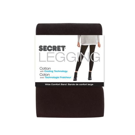 Click here for Secret Cotton Legging 1Pk Black 1X prices