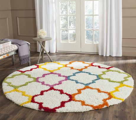 Click here for Safavieh Shag Kids Yadira Geometric Quatrefoil Are... prices