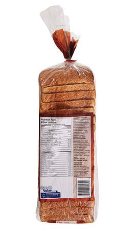 Great Value 100% Whole Wheat Bread | Walmart Canada