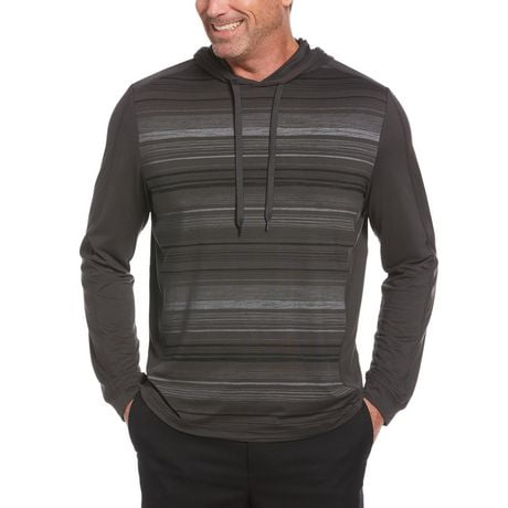 Click here for Bh Mens Long Sleeve Printed Stripe Pullover Hoodie... prices