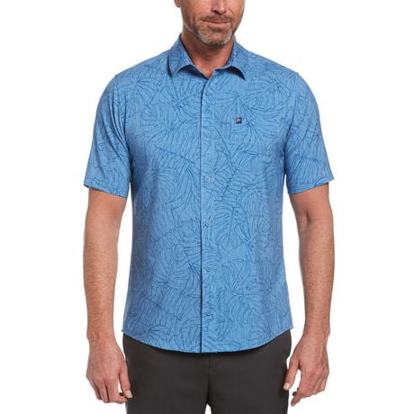 Click here for Bh Mens Short Sleeve Tropical Printed Woven Shirt... prices