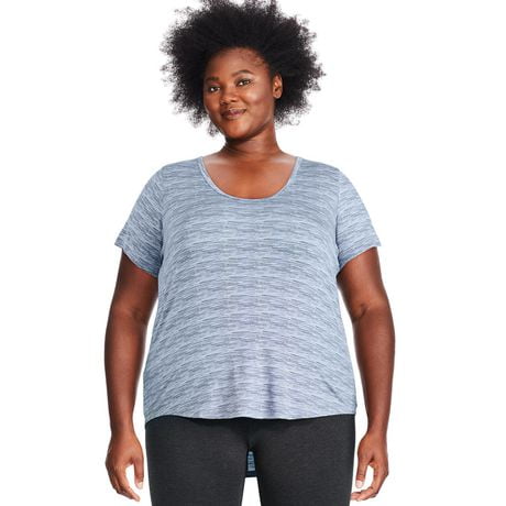 George Plus Women's Voop Neckline Tee | Walmart Canada