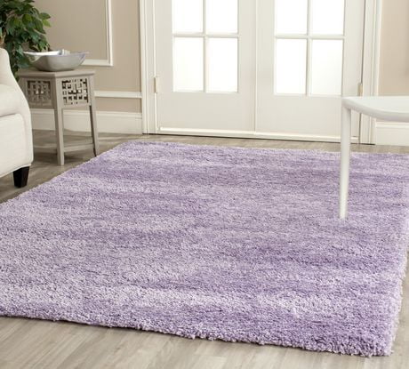 Click here for Safavieh California Solid Plush Shag Area Rug Lila... prices