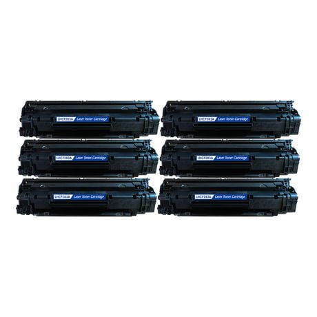 Click here for L-Ink 6 Pack Compatible Hp 83A (Cf283a) Black Tone... prices