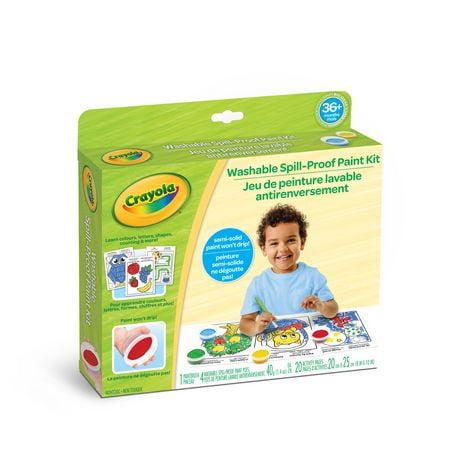 Young Kids Washable Spill Proof Paint Kit | Walmart Canada