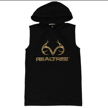 Click here for Mens Realtree Hooded Muscle Top Black Xl prices