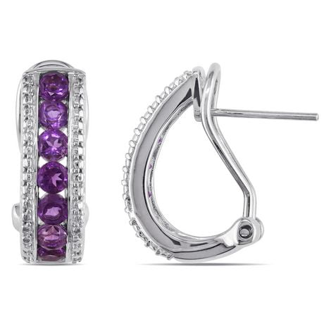 Click here for Tangelo 1-3/8 Carat T. G.W. Amethyst Sterling Silv... prices