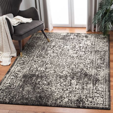 Click here for Safavieh Evoke Trena Traditional Area Rug Black /... prices